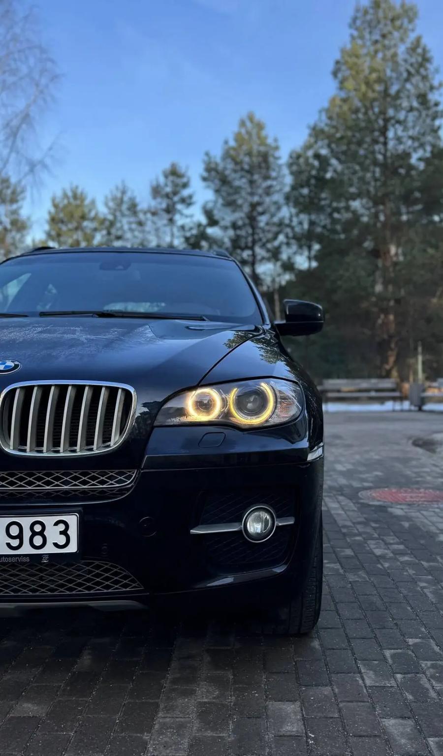 Melns BMW X6 2010 Rīga, ar dzinēja tilpumu 3.00 L un nobraukumu 363 tūkst. km par 11300 €, foto 24 vietnē AUTOMOTO.COM.LV