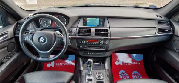 Black BMW X6 2010 in Riga, with an engine capacity of 3.00 L and mileage of 164 thousand km for 14550 €, photo 9 on AUTOMOTO.COM.LV
