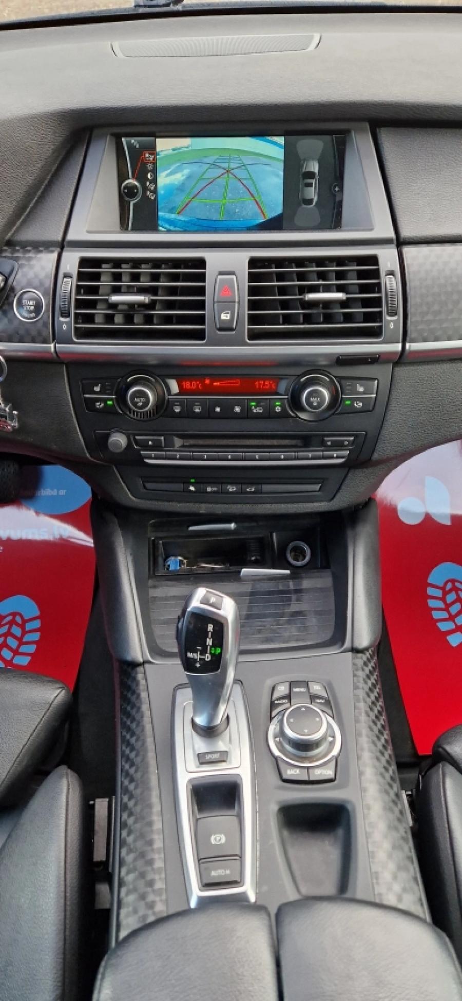 Melns BMW X6 2010 Rīga, ar dzinēja tilpumu 3.00 L un nobraukumu 164 tūkst. km par 14550 €, foto 12 vietnē AUTOMOTO.COM.LV