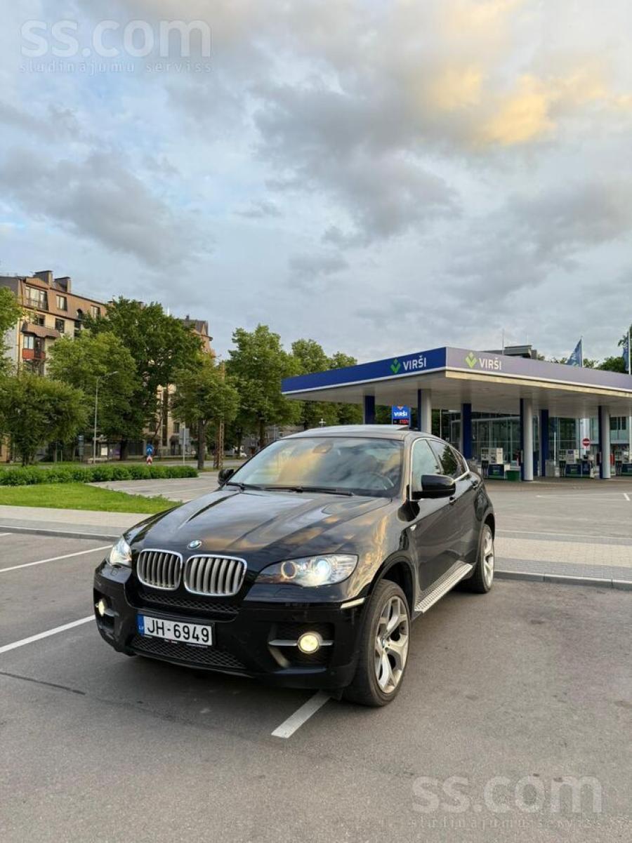 Melns BMW X6 2010 Rīga, ar dzinēja tilpumu 3.00 L un nobraukumu 272 tūkst. km par 12590 €, foto 3 vietnē AUTOMOTO.COM.LV