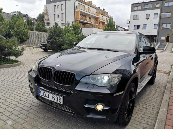 Black BMW X6 2010 in Klaipeda, with an engine capacity of 3.00 L and mileage of 254 thousand km for 9900 €, photo 2 on AUTOMOTO.COM.LV