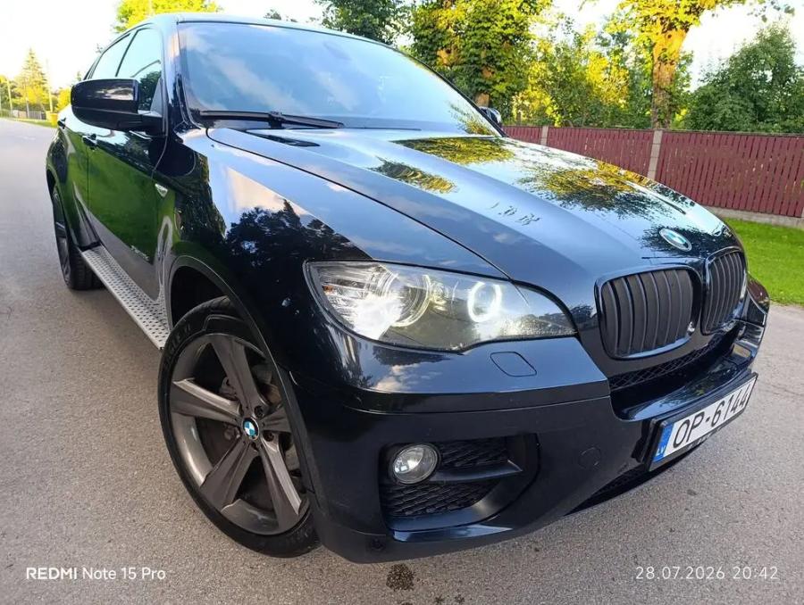 Melns BMW X6 2010 Rīga, ar dzinēja tilpumu 3.00 L un nobraukumu 300 tūkst. km par 10490 €, foto 7 vietnē AUTOMOTO.COM.LV