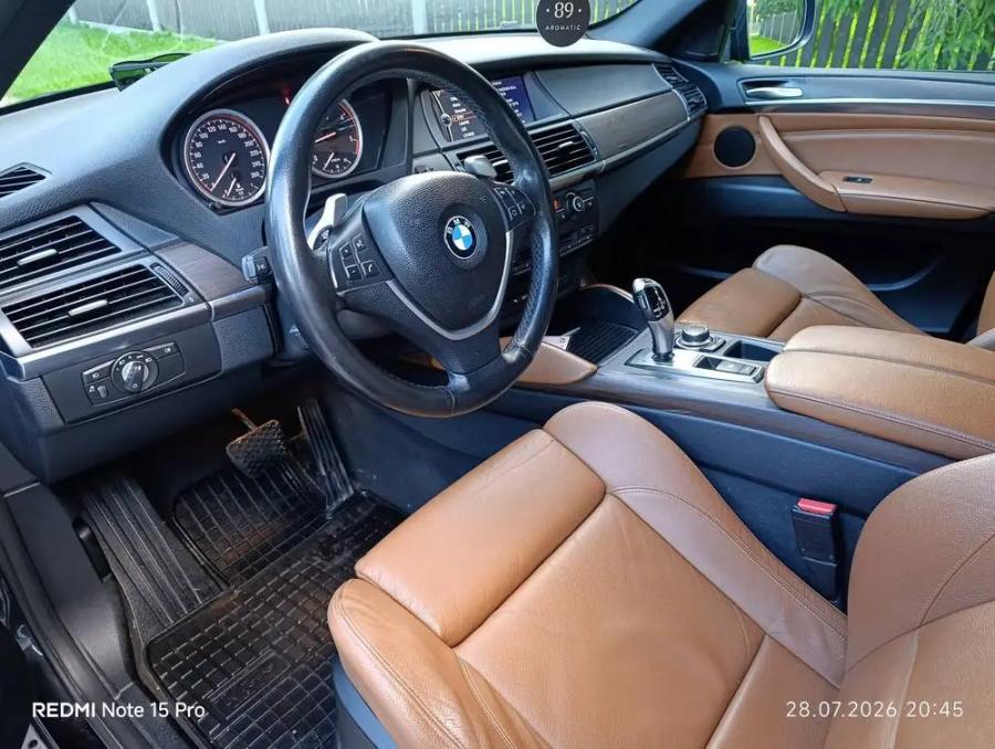 Melns BMW X6 2010 Rīga, ar dzinēja tilpumu 3.00 L un nobraukumu 300 tūkst. km par 10490 €, foto 10 vietnē AUTOMOTO.COM.LV