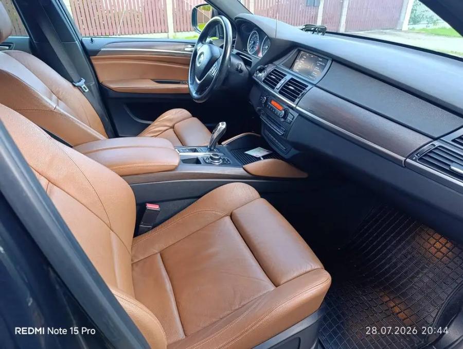 Melns BMW X6 2010 Rīga, ar dzinēja tilpumu 3.00 L un nobraukumu 300 tūkst. km par 10490 €, foto 15 vietnē AUTOMOTO.COM.LV