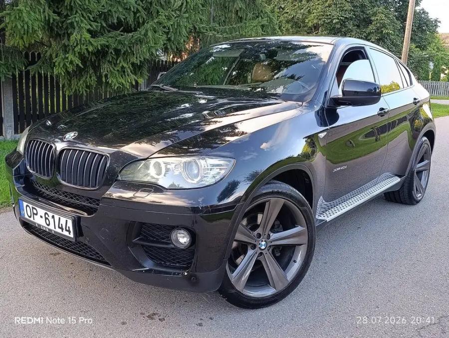 Melns BMW X6 2010 Rīga, ar dzinēja tilpumu 3.00 L un nobraukumu 300 tūkst. km par 10490 €, foto 21 vietnē AUTOMOTO.COM.LV