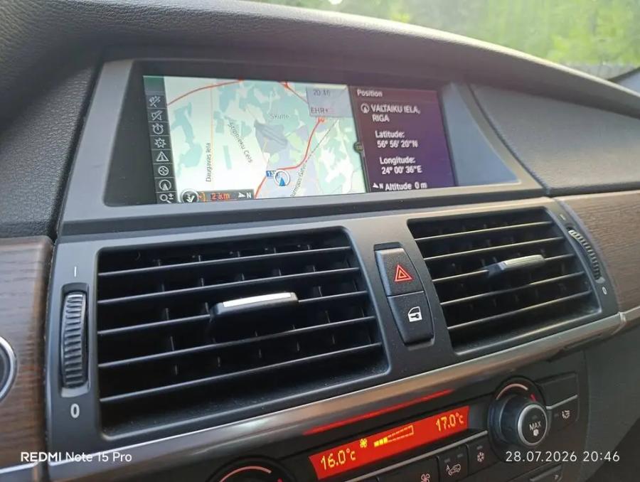 Melns BMW X6 2010 Rīga, ar dzinēja tilpumu 3.00 L un nobraukumu 300 tūkst. km par 10490 €, foto 25 vietnē AUTOMOTO.COM.LV