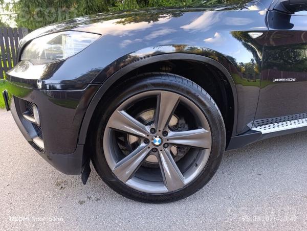 Black BMW X6 2010 in Riga, with an engine capacity of 3.00 L and mileage of 315 thousand km for 9990 €, photo 3 on AUTOMOTO.COM.LV