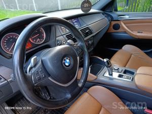 Melns BMW X6 2010 Rīga, ar dzinēja tilpumu 3.00 L un nobraukumu 315 tūkst. km par 9990 €, foto 26 vietnē AUTOMOTO.COM.LV