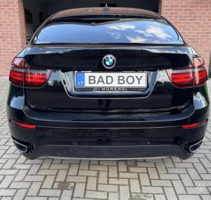 Black BMW X6 2010 in Vilnius, with an engine capacity of 2.99 L and mileage of 252 thousand km for 16900 €, photo 3 on AUTOMOTO.COM.LV