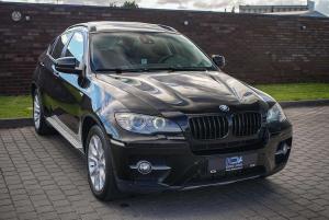 Black BMW X6 2010 in Marijampole, with an engine capacity of 2.99 L and mileage of 243 thousand km for 10450 €, photo 3 on AUTOMOTO.COM.LV