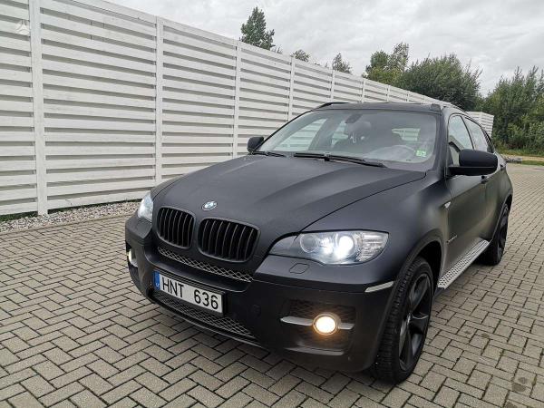Melns BMW X6 2010 Klaipėda, ar dzinēja tilpumu 3.00 L un nobraukumu 300 tūkst. km par 9900 €, foto 6 vietnē AUTOMOTO.COM.LV