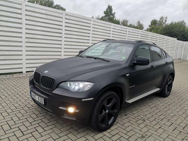 Melns BMW X6 2010 Klaipėda, ar dzinēja tilpumu 3.00 L un nobraukumu 300 tūkst. km par 9900 €, foto 10 vietnē AUTOMOTO.COM.LV