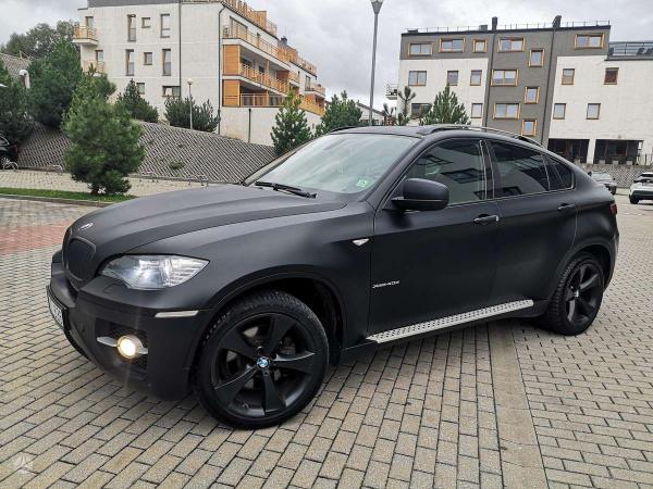 Melns BMW X6 2010 Klaipėda, ar dzinēja tilpumu 3.00 L un nobraukumu 300 tūkst. km par 9900 €, foto 11 vietnē AUTOMOTO.COM.LV