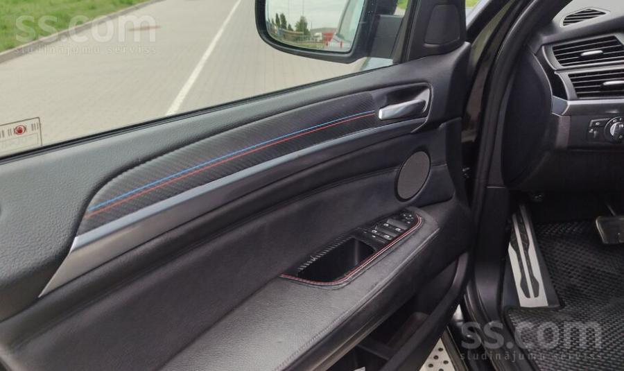 Melns BMW X6 2010 Rēzekne, ar dzinēja tilpumu 3.00 L un nobraukumu 338 tūkst. km par 11400 €, foto 11 vietnē AUTOMOTO.COM.LV