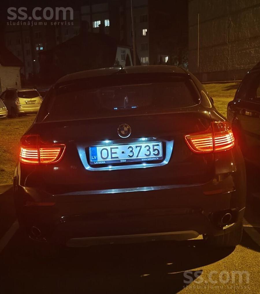 Melns BMW X6 2010 Rēzekne, ar dzinēja tilpumu 3.00 L un nobraukumu 338 tūkst. km par 11400 €, foto 18 vietnē AUTOMOTO.COM.LV