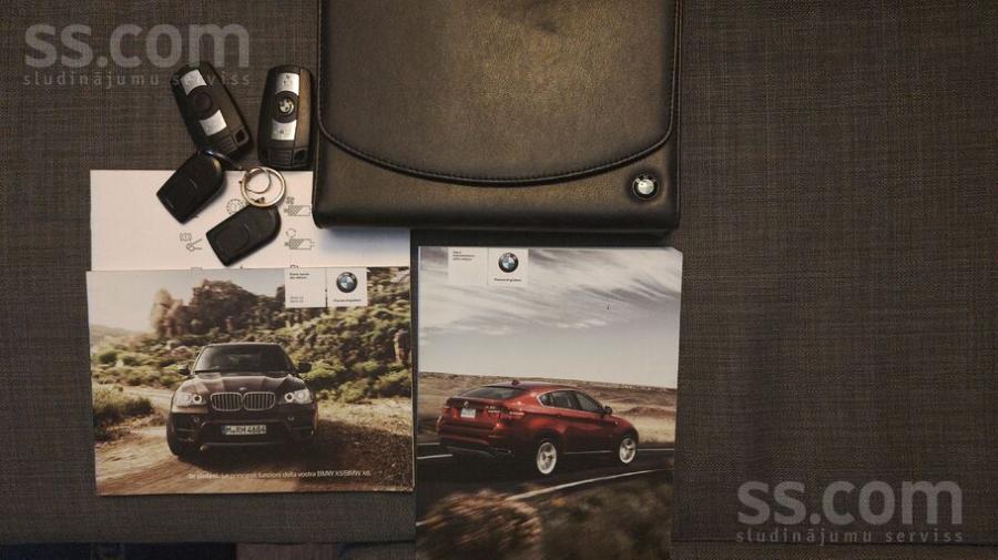 Melns BMW X6 2010 Rēzekne, ar dzinēja tilpumu 3.00 L un nobraukumu 338 tūkst. km par 11400 €, foto 19 vietnē AUTOMOTO.COM.LV