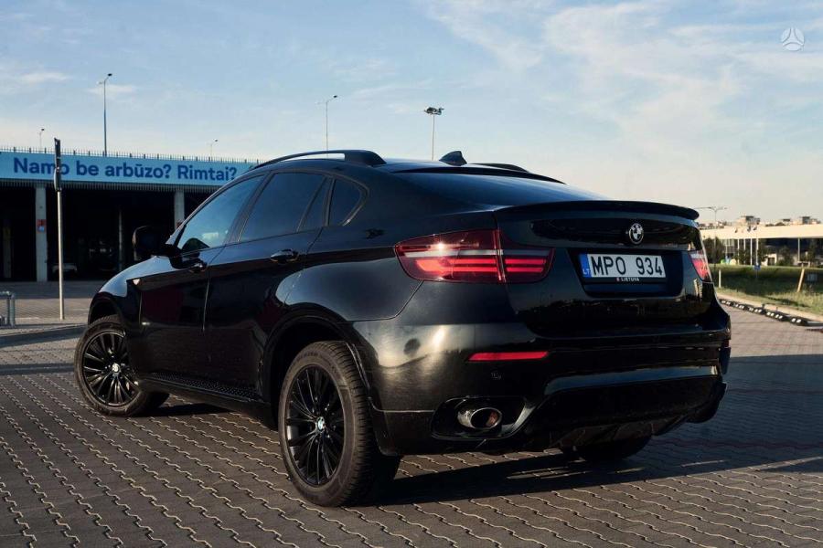 Melns BMW X6 2010 Viļņa, ar dzinēja tilpumu 3.00 L un nobraukumu 245 tūkst. km par 13000 €, foto 7 vietnē AUTOMOTO.COM.LV