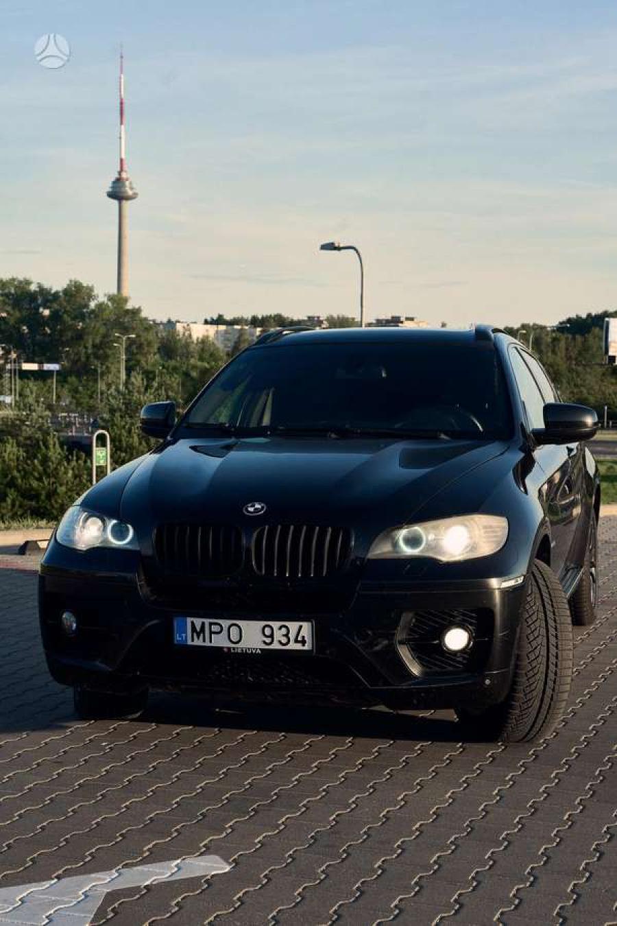 Melns BMW X6 2010 Viļņa, ar dzinēja tilpumu 3.00 L un nobraukumu 245 tūkst. km par 13000 €, foto 12 vietnē AUTOMOTO.COM.LV