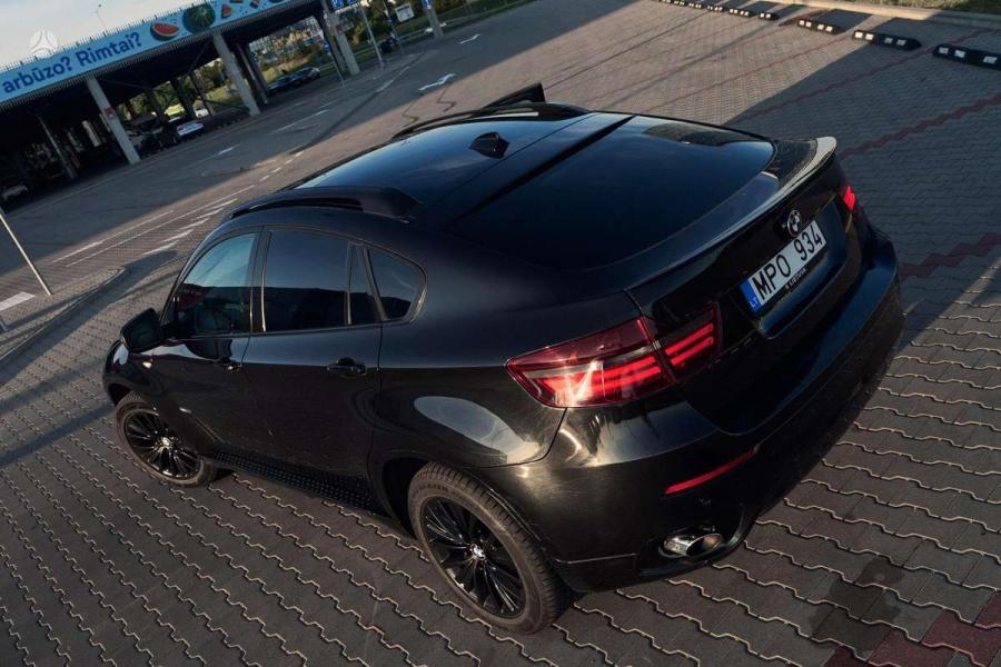 Melns BMW X6 2010 Viļņa, ar dzinēja tilpumu 3.00 L un nobraukumu 245 tūkst. km par 13000 €, foto 15 vietnē AUTOMOTO.COM.LV