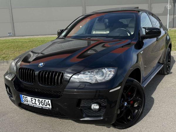 BMW X6 2010 in Prienai on AUTOMOTO.COM.LV Black BMW X6 2010 in Prienai, with an engine capacity of 2.99 L and mileage of 276 thousand km for 10200 β¬, photo 1 on AUTOMOTO.COM.LV