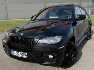 Black BMW X6 2010 in Prienai, with an engine capacity of 2.99 L and mileage of 276 thousand km for 10200 €, photo  on AUTOMOTO.COM.LV