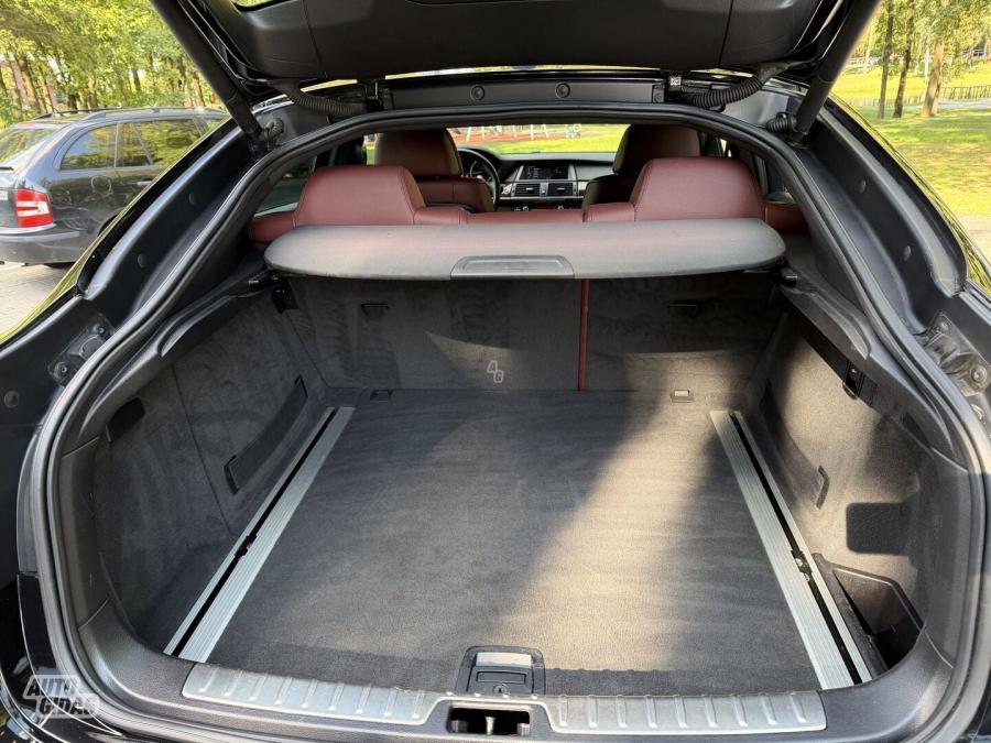 Melns BMW X6 2010 Kauņa, ar dzinēja tilpumu 3.00 L un nobraukumu 285 tūkst. km par 11750 €, foto 23 vietnē AUTOMOTO.COM.LV