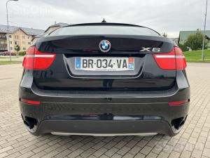 Black BMW X6 2011 in Riga, with an engine capacity of 3.00 L and mileage of 266 thousand km for 13950 €, photo 6 on AUTOMOTO.COM.LV