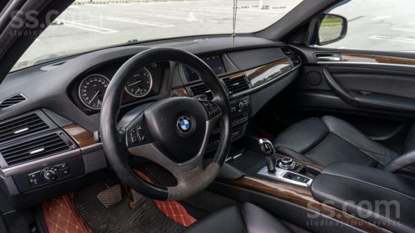 Melns BMW X6 2011 Rīga, ar dzinēja tilpumu 3.00 L un nobraukumu 230 tūkst. km par 12190 €, foto 9 vietnē AUTOMOTO.COM.LV