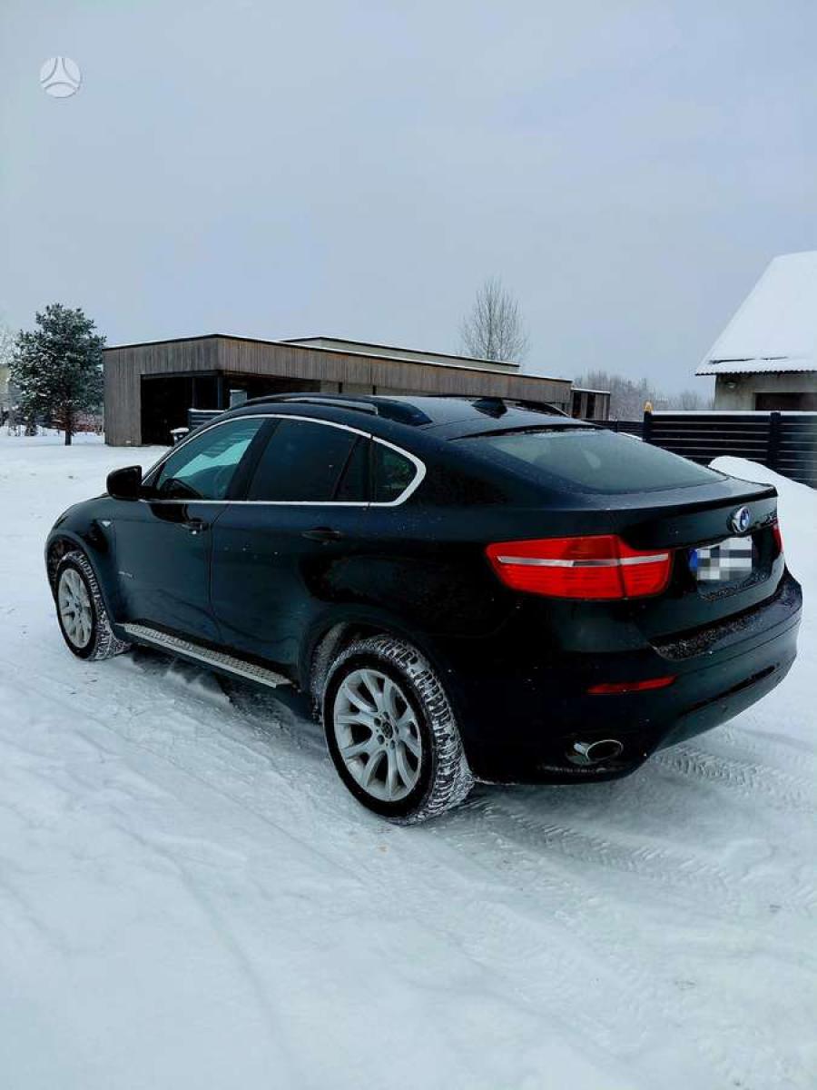 Melns BMW X6 2011 Viļņa, ar dzinēja tilpumu 3.00 L un nobraukumu 320 tūkst. km par 9900 €, foto 7 vietnē AUTOMOTO.COM.LV