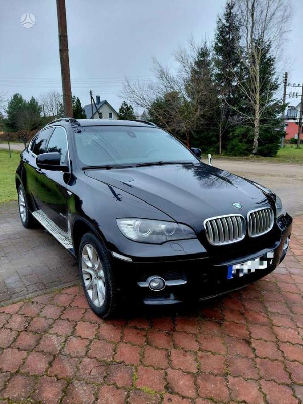 Melns BMW X6 2011 Viļņa, ar dzinēja tilpumu 3.00 L un nobraukumu 320 tūkst. km par 9900 €, foto 2 vietnē AUTOMOTO.COM.LV