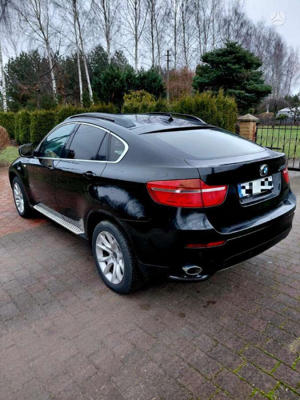 Melns BMW X6 2011 Viļņa, ar dzinēja tilpumu 3.00 L un nobraukumu 320 tūkst. km par 9900 €, foto 3 vietnē AUTOMOTO.COM.LV