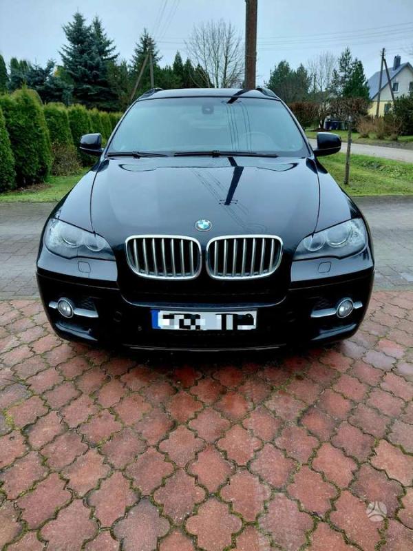Melns BMW X6 2011 Viļņa, ar dzinēja tilpumu 3.00 L un nobraukumu 320 tūkst. km par 9900 €, foto 7 vietnē AUTOMOTO.COM.LV
