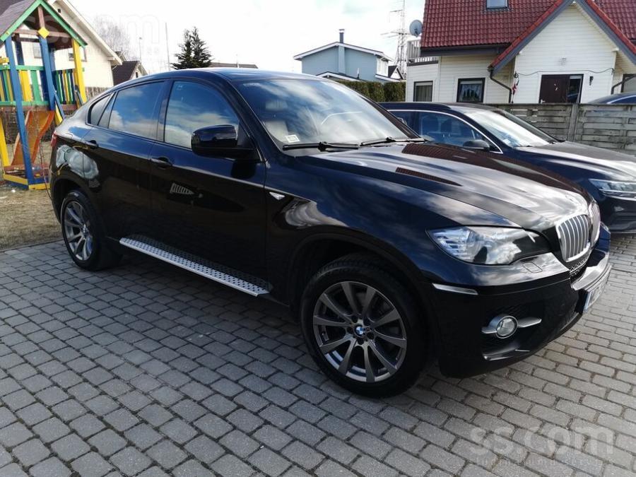 Melns BMW X6 2011 Rīga, ar dzinēja tilpumu 3.00 L un nobraukumu 210 tūkst. km par 12500 €, foto 1 vietnē AUTOMOTO.COM.LV
