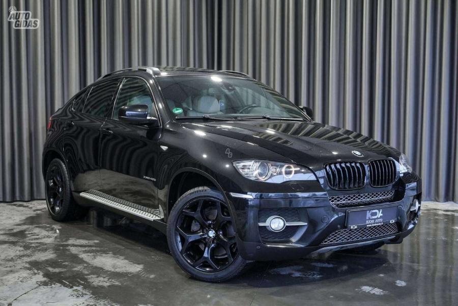 Black BMW X6 2011 in Marijampole, with an engine capacity of 3.00 L and mileage of 177 thousand km for 13950 €, photo 1 on AUTOMOTO.COM.LV