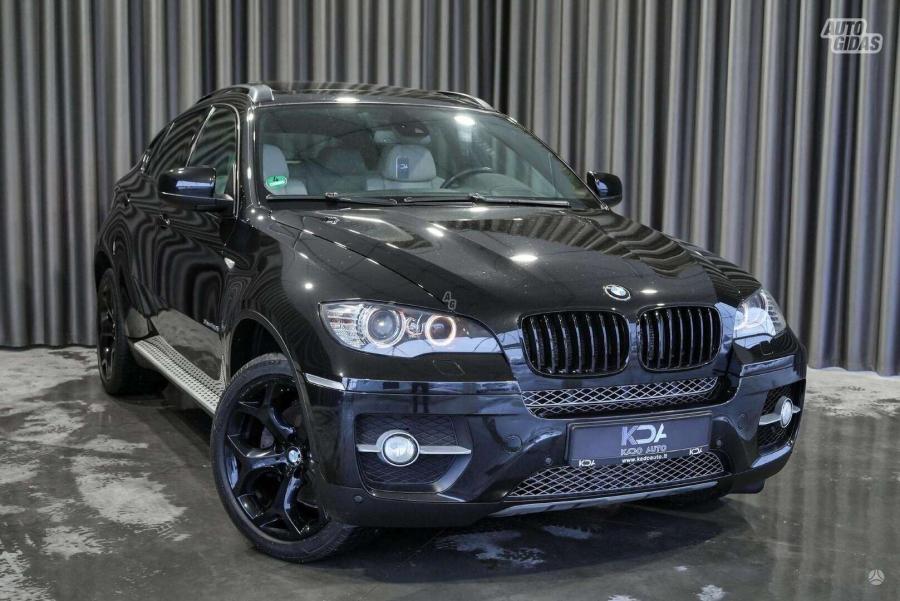 Black BMW X6 2011 in Marijampole, with an engine capacity of 3.00 L and mileage of 177 thousand km for 13950 €, photo 2 on AUTOMOTO.COM.LV