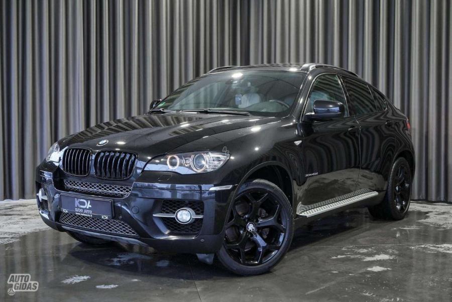 Black BMW X6 2011 in Marijampole, with an engine capacity of 3.00 L and mileage of 177 thousand km for 13950 €, photo 5 on AUTOMOTO.COM.LV