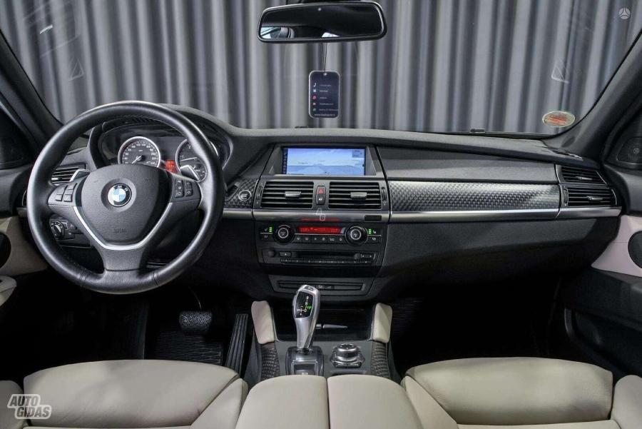 Black BMW X6 2011 in Marijampole, with an engine capacity of 3.00 L and mileage of 177 thousand km for 13950 €, photo 16 on AUTOMOTO.COM.LV