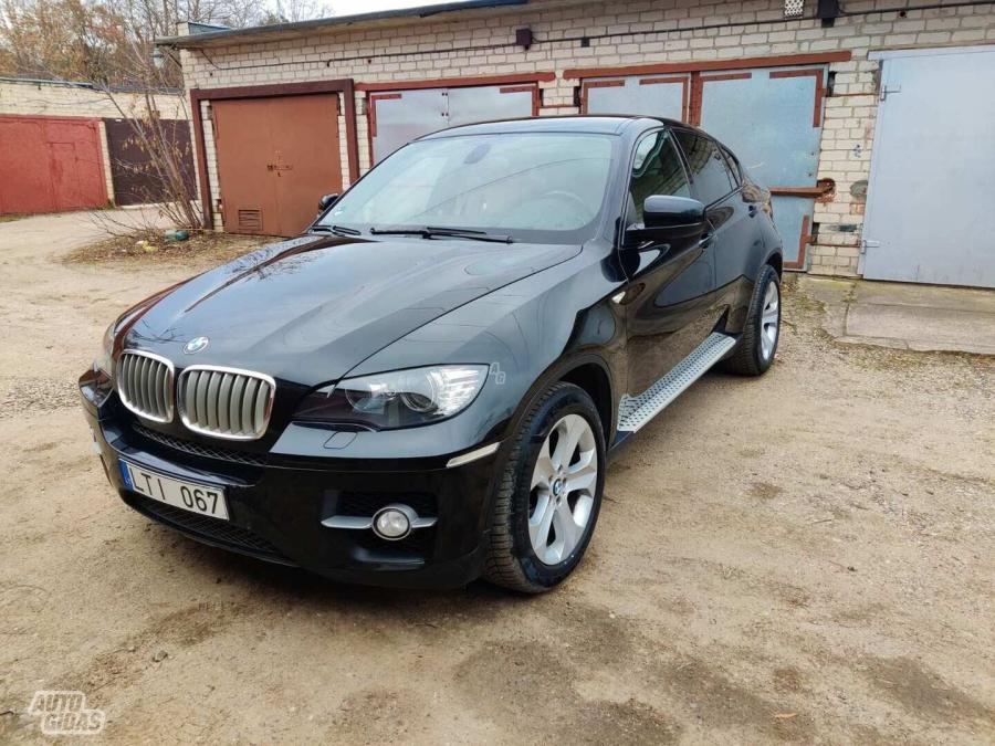 Black BMW X6 2011 in Marijampole, with an engine capacity of 3.00 L and mileage of 284 thousand km for 15200 €, photo 3 on AUTOMOTO.COM.LV