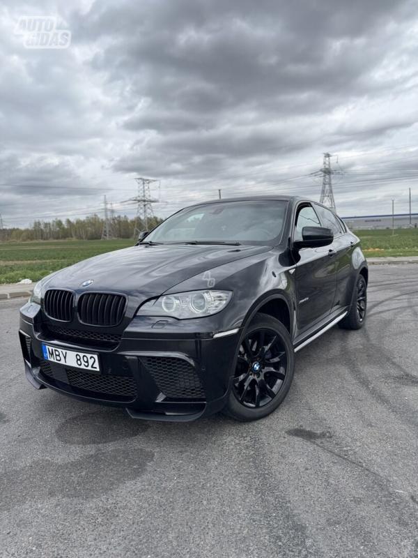 Melns BMW X6 2011 Panevēža, ar dzinēja tilpumu 3.00 L un nobraukumu 317 tūkst. km par 13000 €, foto 2 vietnē AUTOMOTO.COM.LV
