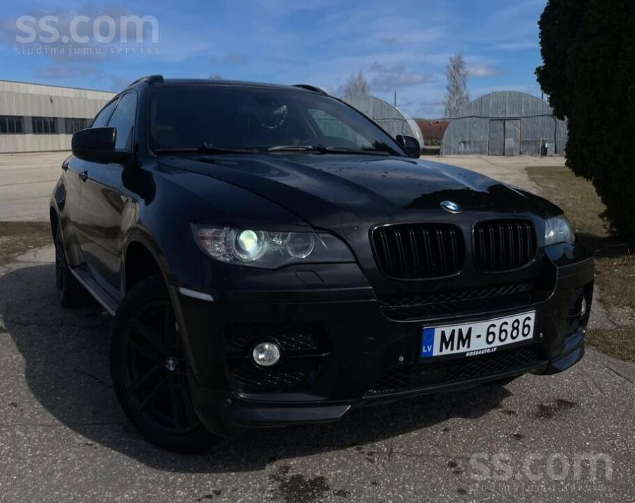 Melns BMW X6 2011 Rīga, ar dzinēja tilpumu 3.00 L un nobraukumu 274 tūkst. km par 11800 €, foto 1 vietnē AUTOMOTO.COM.LV