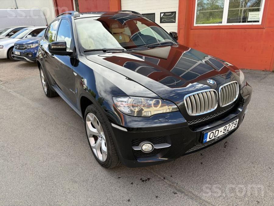 Melns BMW X6 2011 Rīga, ar dzinēja tilpumu 3.00 L un nobraukumu 201 tūkst. km par 11900 €, foto 3 vietnē AUTOMOTO.COM.LV