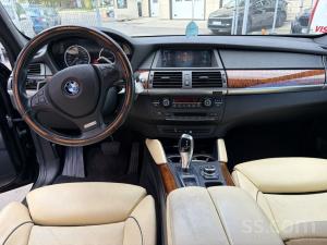 Melns BMW X6 2011 Rīga, ar dzinēja tilpumu 3.00 L un nobraukumu 201 tūkst. km par 11900 €, foto 6 vietnē AUTOMOTO.COM.LV