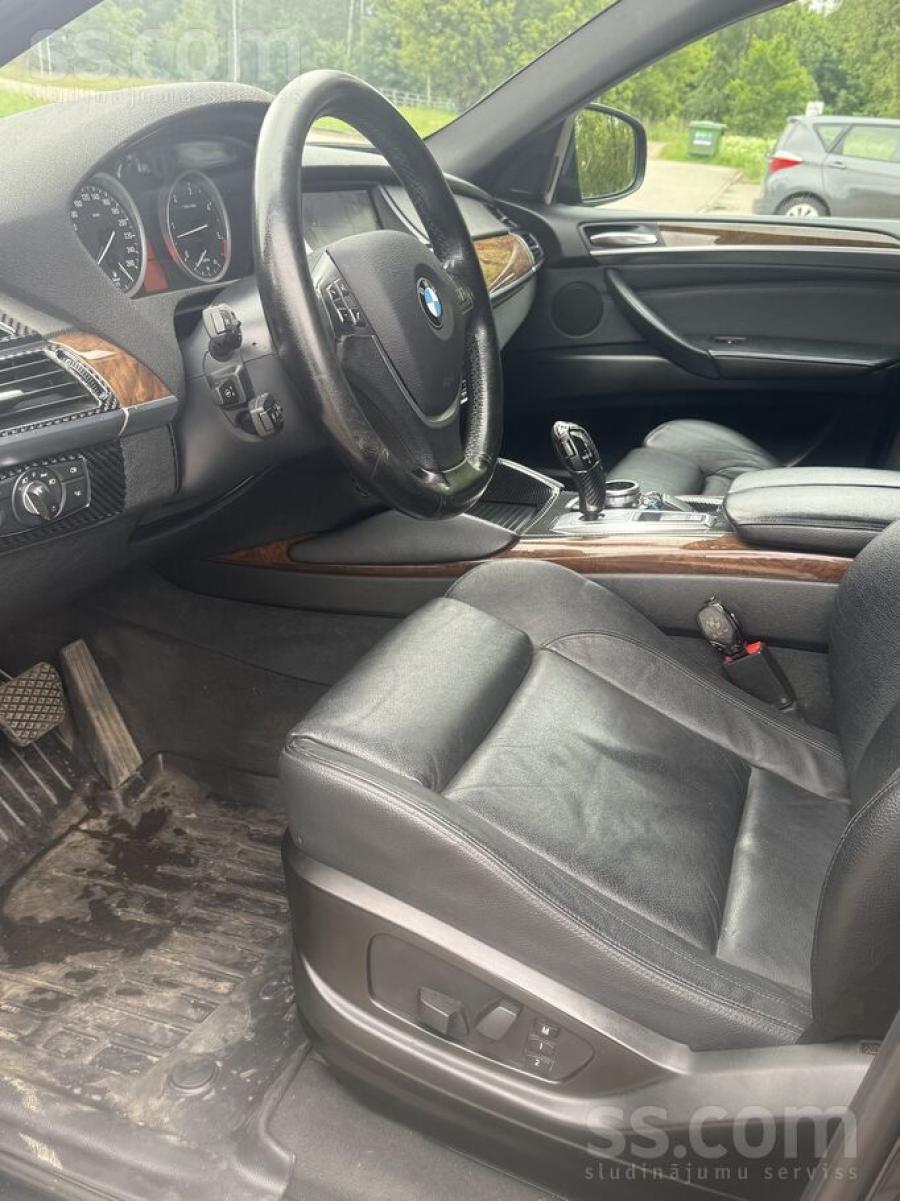 Melns BMW X6 2011 Rīga, ar dzinēja tilpumu 3.00 L un nobraukumu 0 tūkst. km par 13499 €, foto 14 vietnē AUTOMOTO.COM.LV