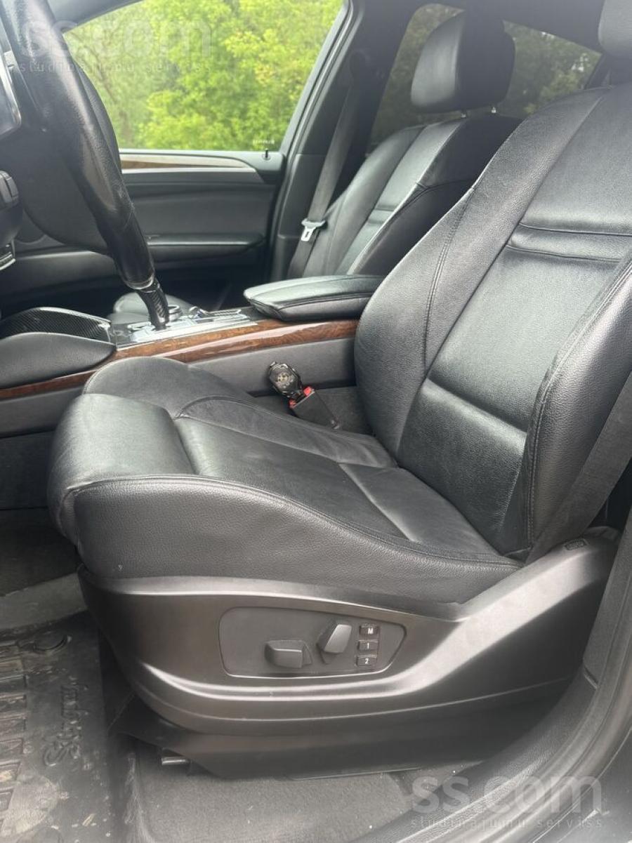 Melns BMW X6 2011 Rīga, ar dzinēja tilpumu 3.00 L un nobraukumu 0 tūkst. km par 13499 €, foto 15 vietnē AUTOMOTO.COM.LV
