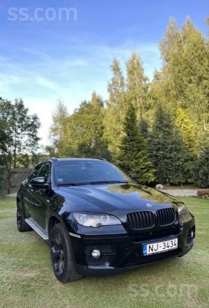 Black BMW X6 2011 in Daugavpils, with an engine capacity of 3.00 L and mileage of 203 thousand km for 14000 €, photo  on AUTOMOTO.COM.LV