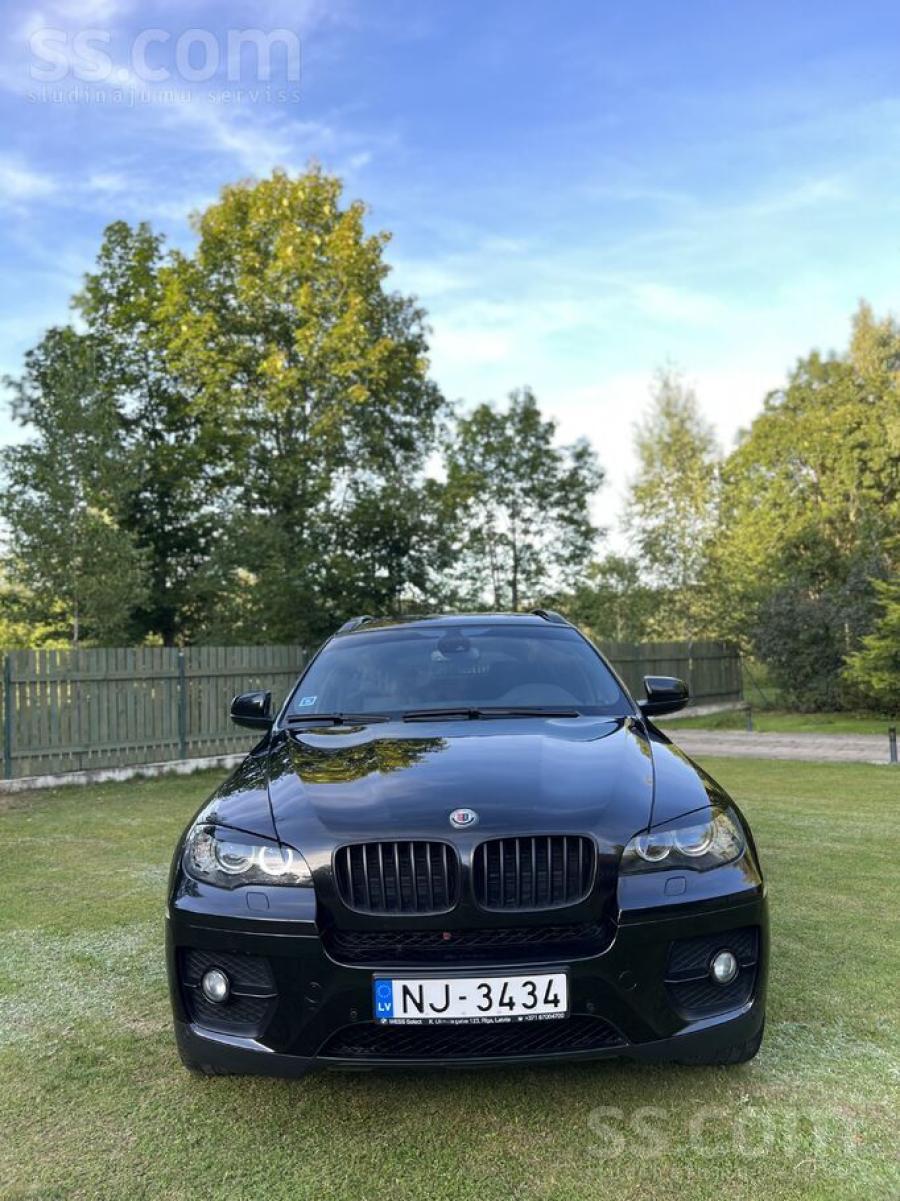 Melns BMW X6 2011 Daugavpils, ar dzinēja tilpumu 3.00 L un nobraukumu 203 tūkst. km par 14000 €, foto 3 vietnē AUTOMOTO.COM.LV