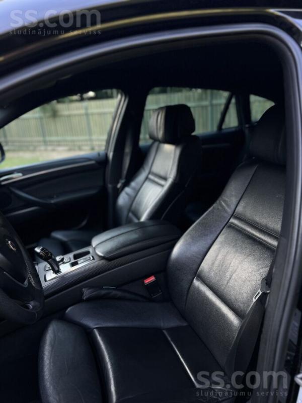 Melns BMW X6 2011 Daugavpils, ar dzinēja tilpumu 3.00 L un nobraukumu 203 tūkst. km par 14000 €, foto 9 vietnē AUTOMOTO.COM.LV