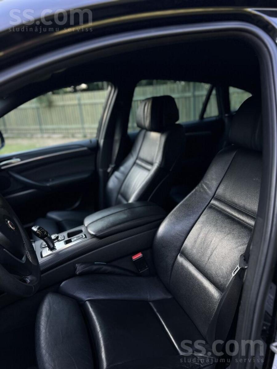 Melns BMW X6 2011 Daugavpils, ar dzinēja tilpumu 3.00 L un nobraukumu 203 tūkst. km par 14000 €, foto 10 vietnē AUTOMOTO.COM.LV