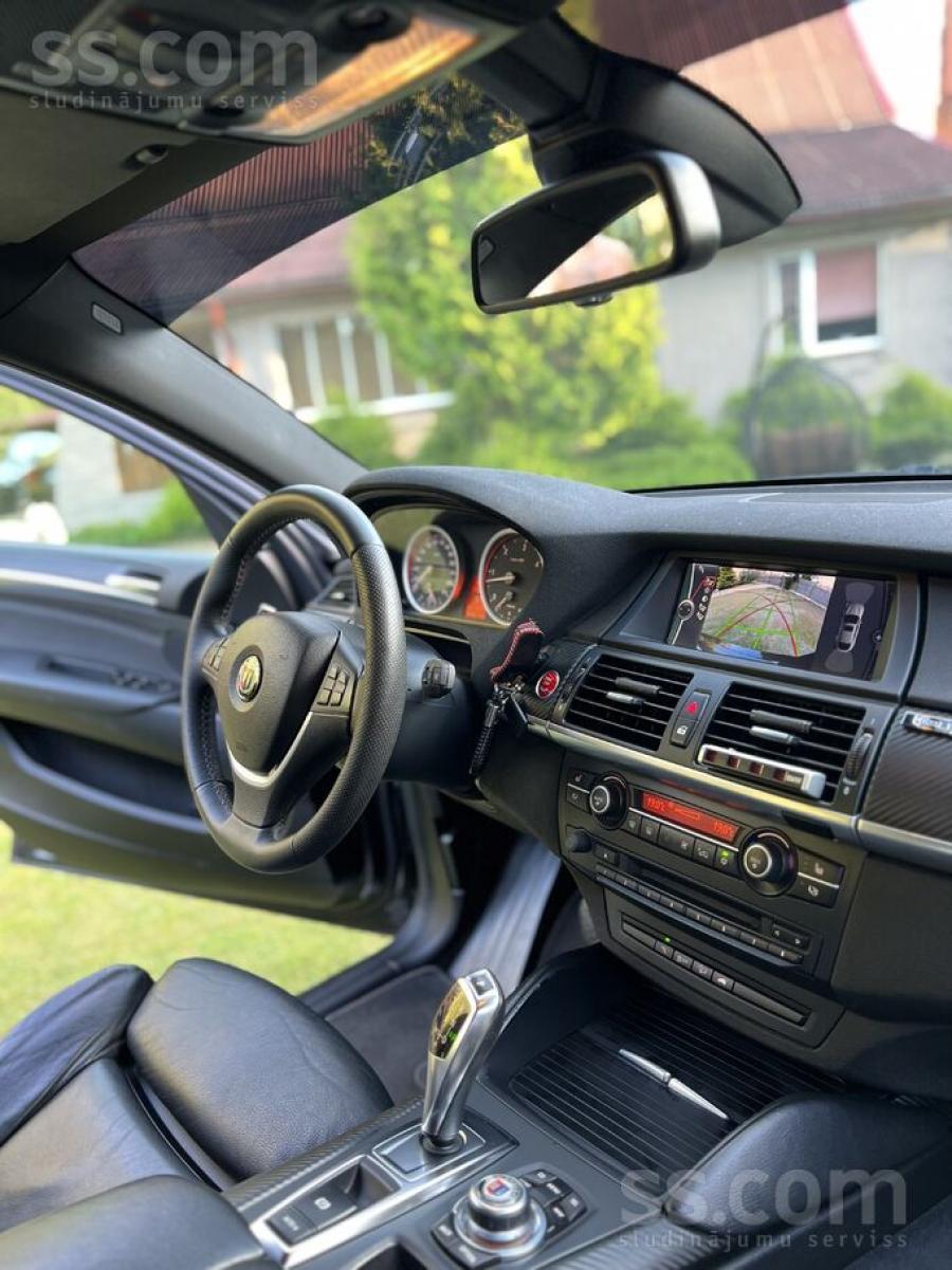 Melns BMW X6 2011 Daugavpils, ar dzinēja tilpumu 3.00 L un nobraukumu 203 tūkst. km par 14000 €, foto 11 vietnē AUTOMOTO.COM.LV