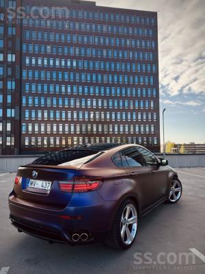 Melns BMW X6 2011 Rīga, ar dzinēja tilpumu 3.00 L un nobraukumu 300 tūkst. km par 17000 €, foto 11 vietnē AUTOMOTO.COM.LV